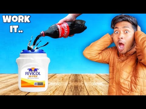 Making Coca -Cola Fevicol 😮- Its Unblevable ? - YouTube