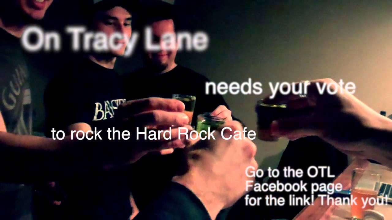 On Tracy Lane preparing for a Hard Rock Cafe show (Feb 2013) - YouTube