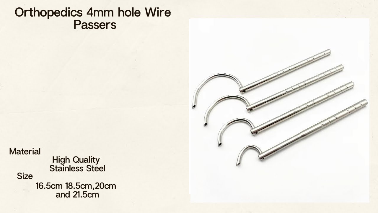 Orthopedics 4mm hole Wire Passers Phalanx Wire Guider Pet Veterinary ...
