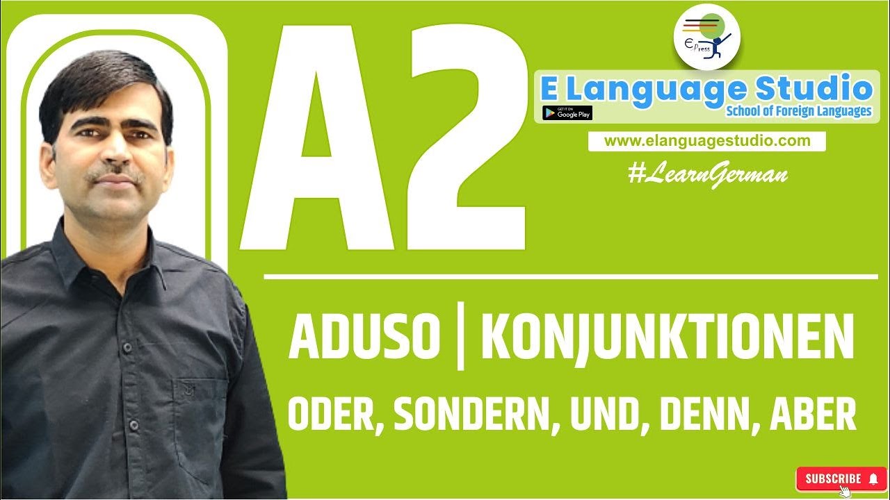 ADUSO | Konjunktionen | oder, sondern, und, denn, aber | German Grammar ...