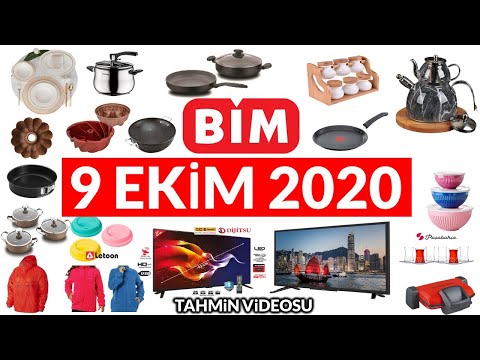 Bim Aktüel 9 Ekim 2020 | Bim Kampanya | Bim İndirim | Beklenen Ürünler