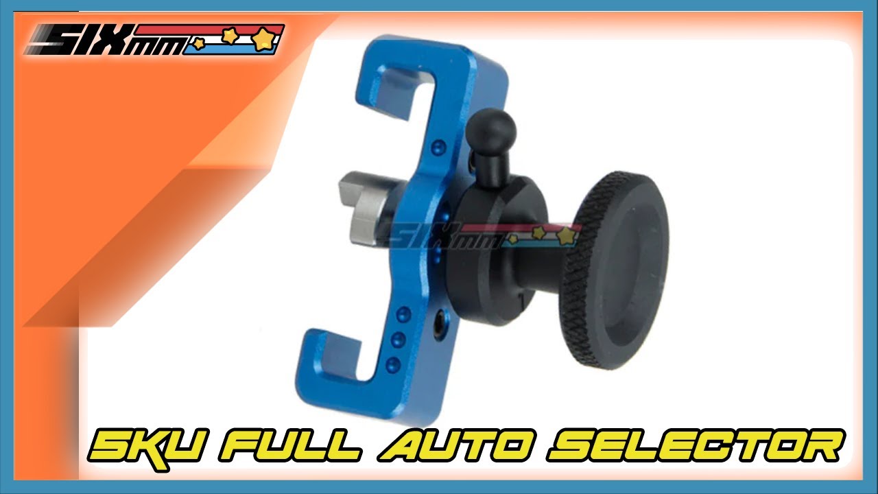 5KU Full Auto Selector Swotcj W/ Charging Handle For Action Army AAP-01 ...
