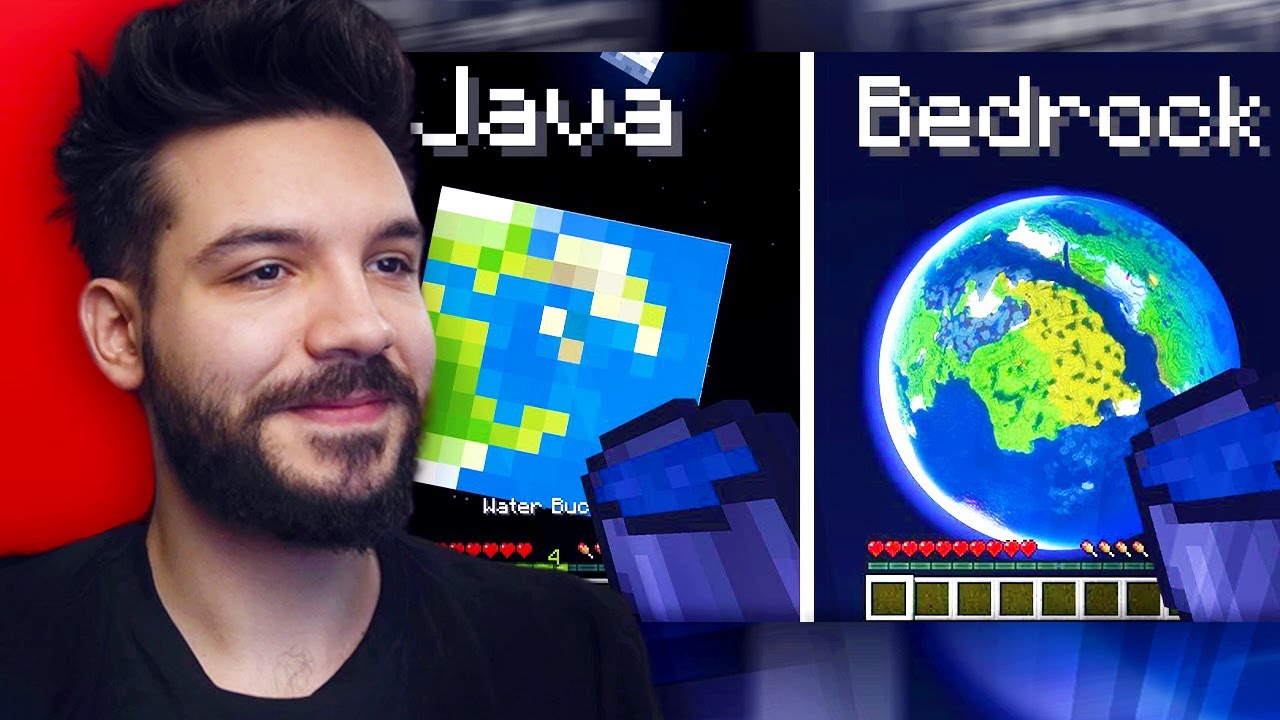 JAVA vs BEDROCK - Care Este Cea Mai Buna Versiune de Minecraft? - YouTube