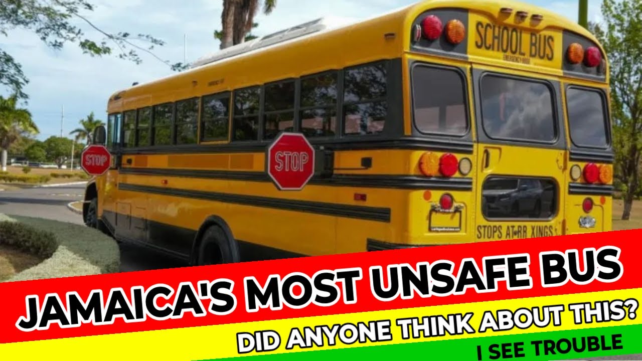 JAMAICA'S MOST UNSAFE BUS/ HERE'S WHY - YouTube