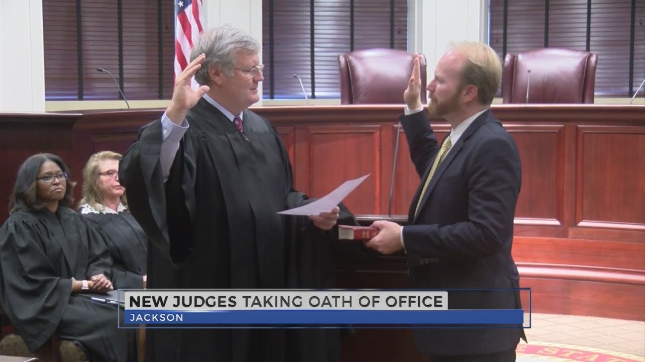 New Judges take oath of office - YouTube