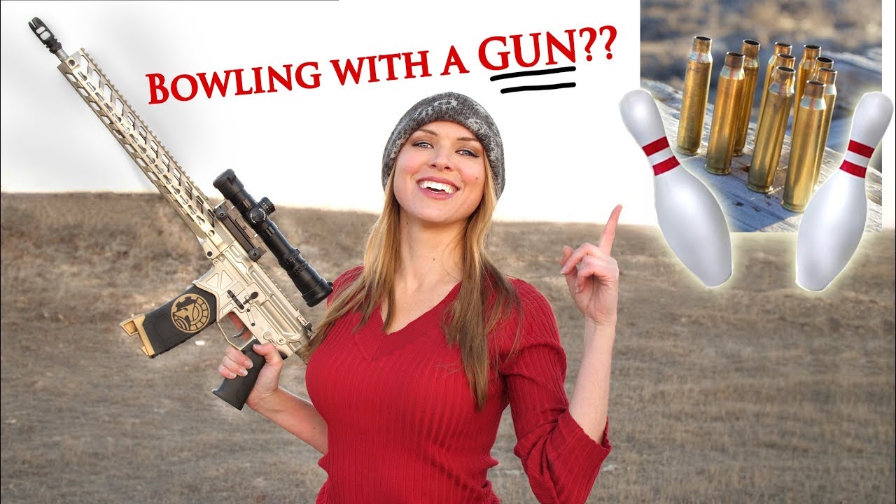 Bowling With... Bullets?! - YouTube