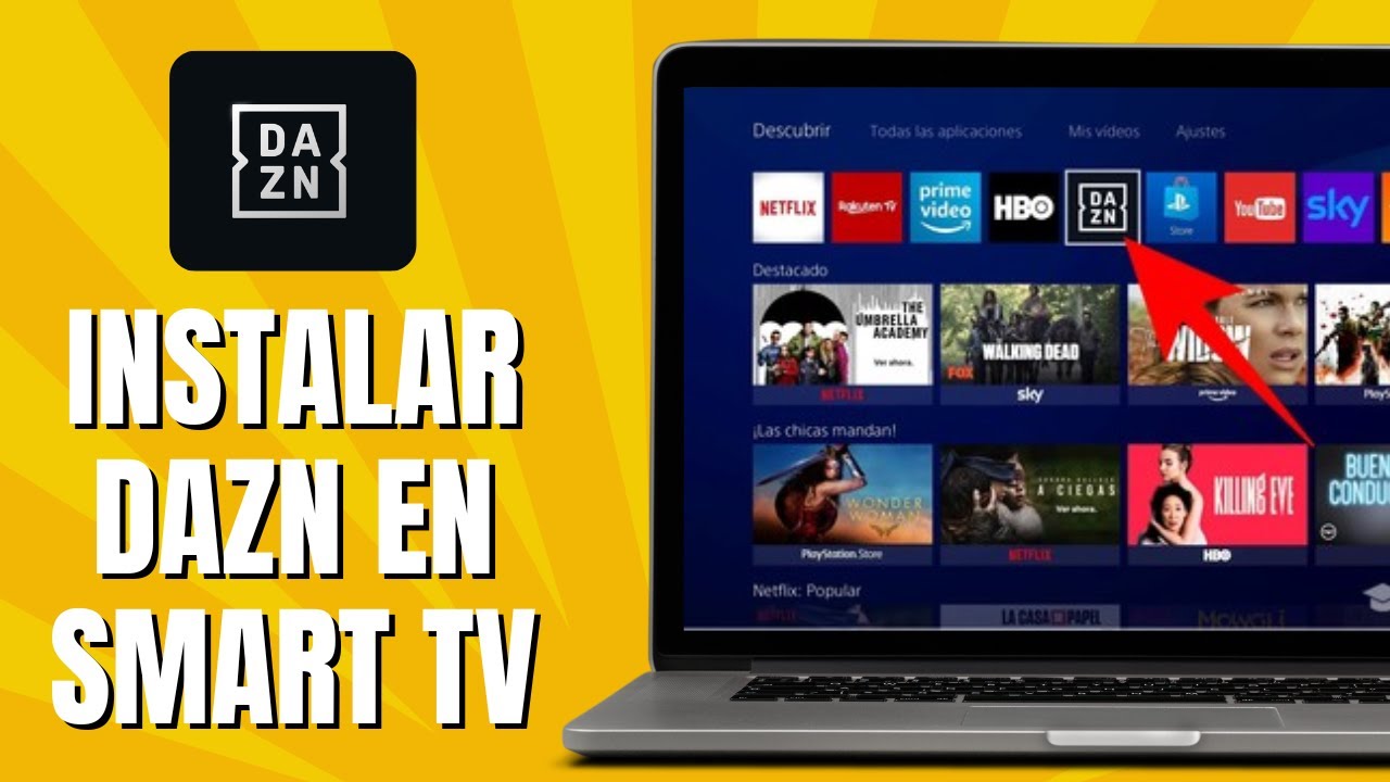 Cómo INSTALAR DAZN En SMART TV - YouTube