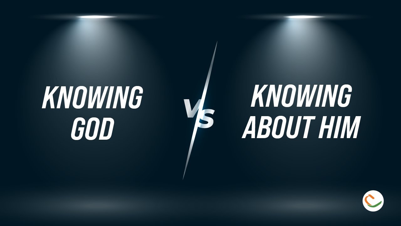 Knowing God vs Knowing about Him - part 2I Sunday Online Service | 2024 ...