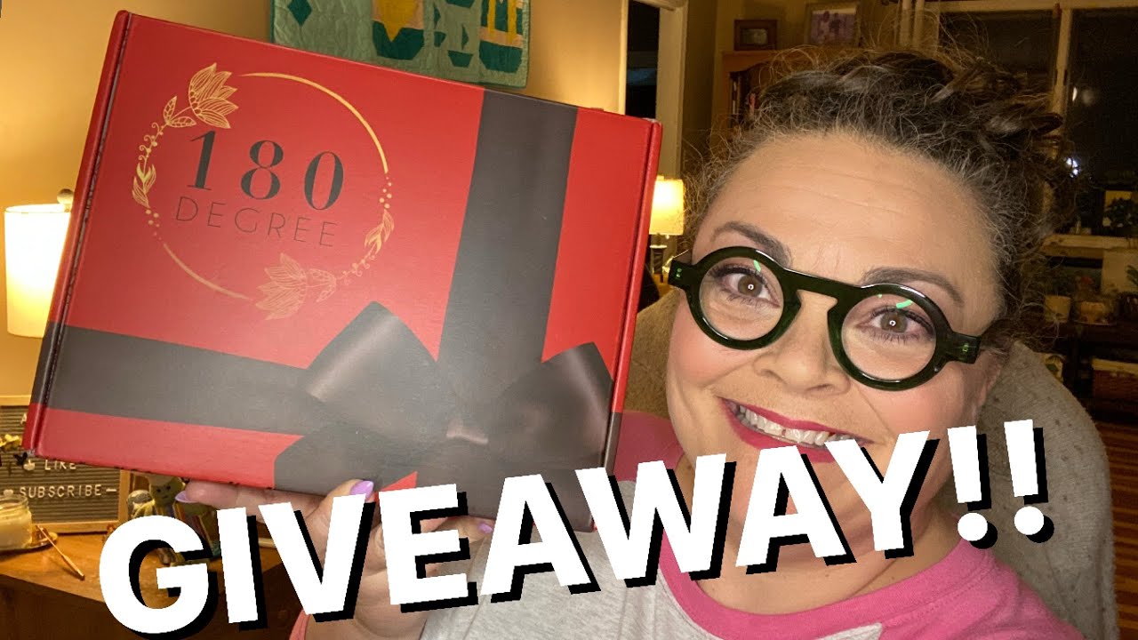GIVEAWAY! 180 Degree Box - July 2024 - YouTube