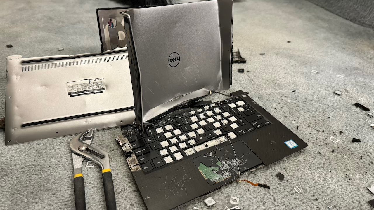 Dell XPS Destruction - YouTube