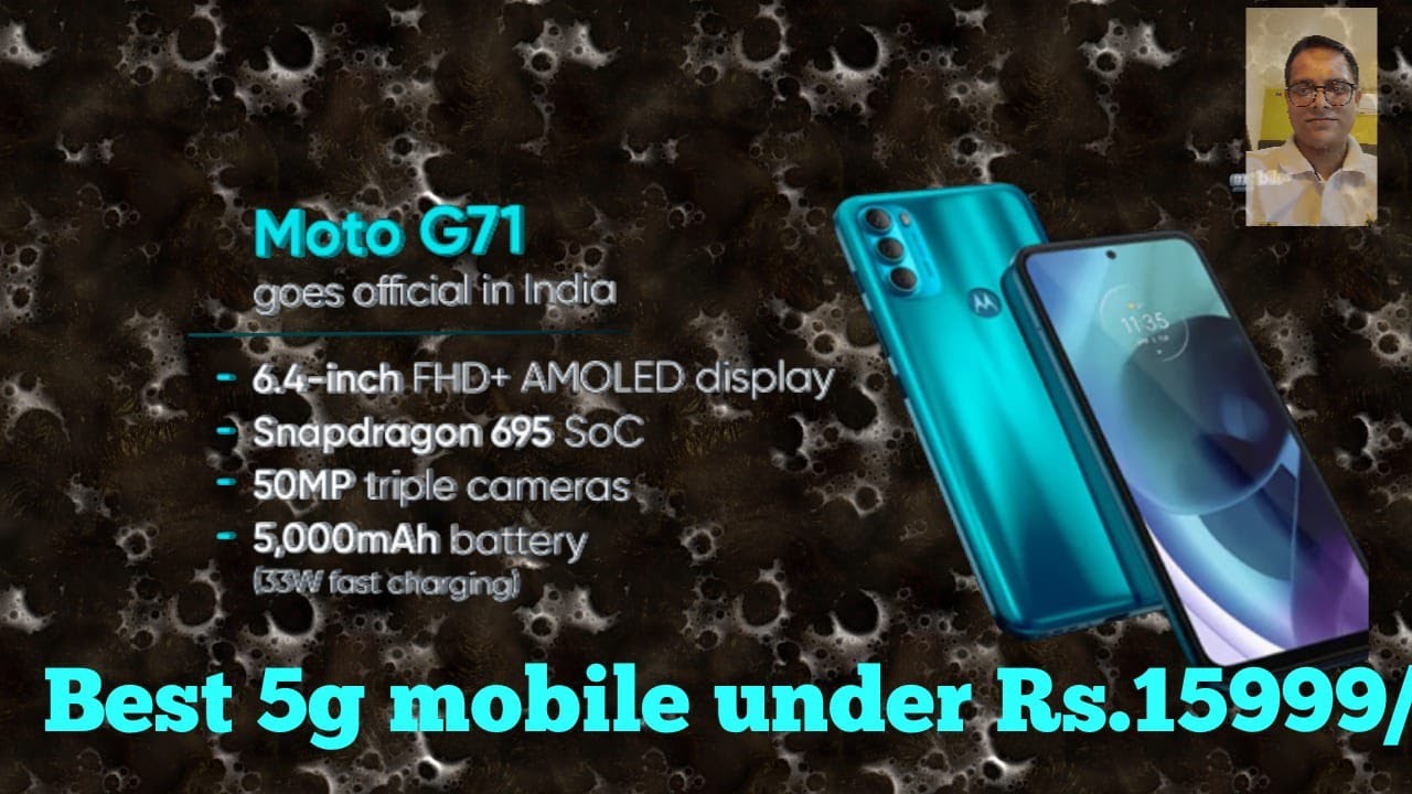 MOTOROLA G71 5G MOBILE FIRST LOOK ! - YouTube