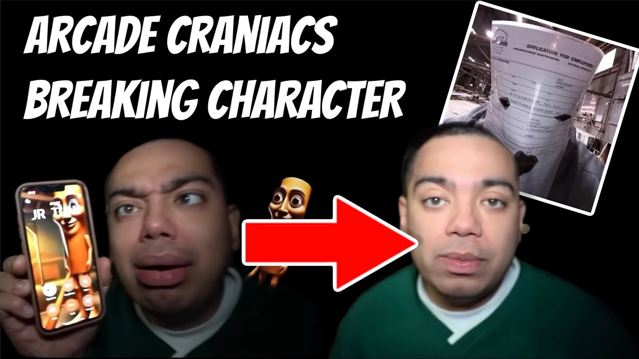 Arcade Craniacs Breaking Character Compilation (2025) - YouTube