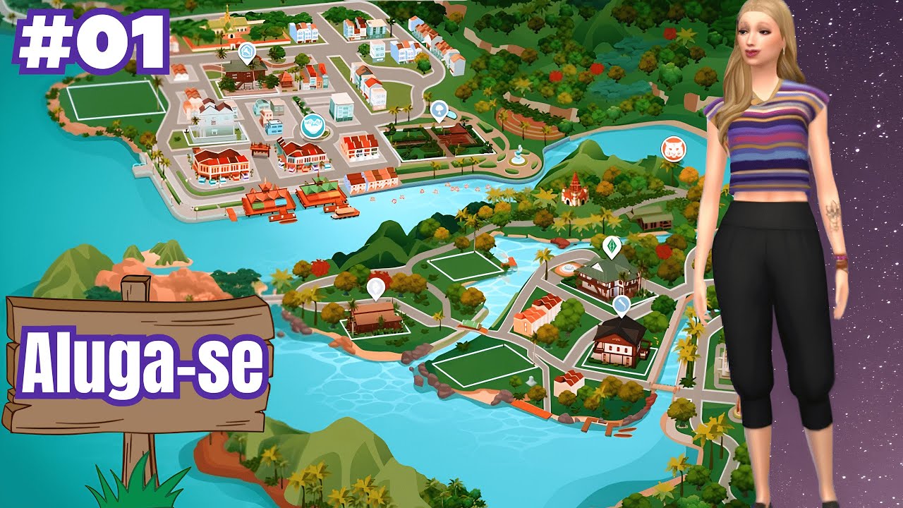NOVA SÉRIE: ALUGA-SE | The Sims 4 - YouTube