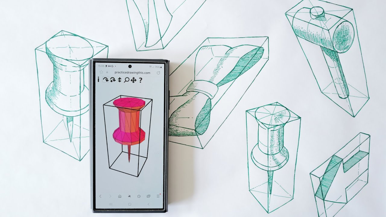 How To Draw Objects In Rotated Boxes - YouTube