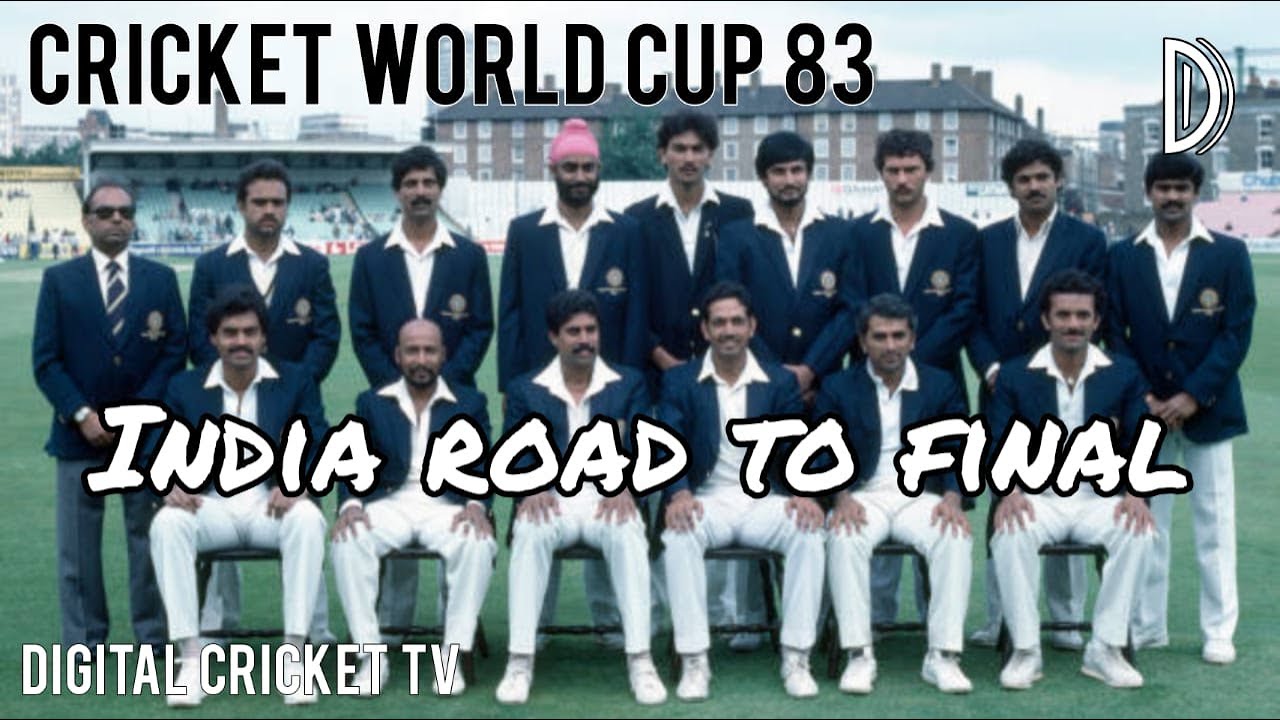 CRICKET WORLD CUP - 1983 / India Road to Final / DIGITAL CRICKET TV ...
