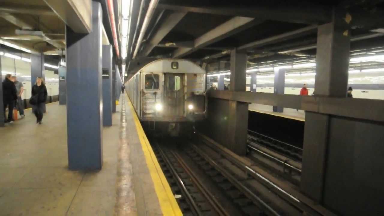 MTA NYC Subway - R32 C / R46 F Trains via 2 Avenue - YouTube