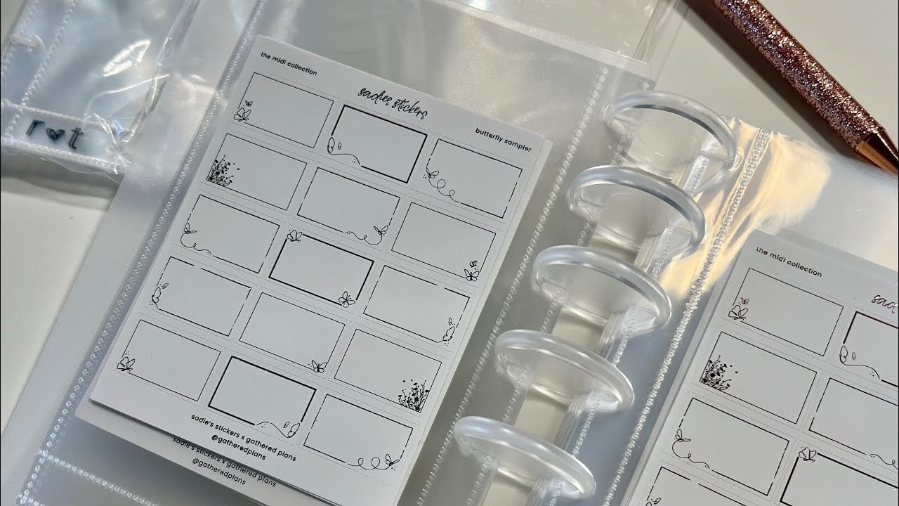 Organize with me | rae+tay mini-mal album - YouTube