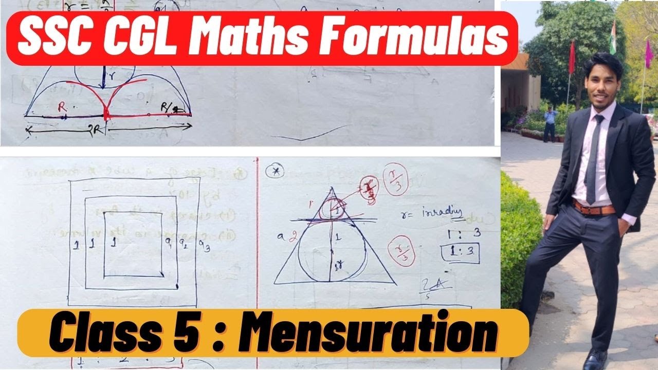 Golden ASO Sir Notes 🎯 | Mensuration Formula 🔥 | SSC CGL 2023 Revision ...