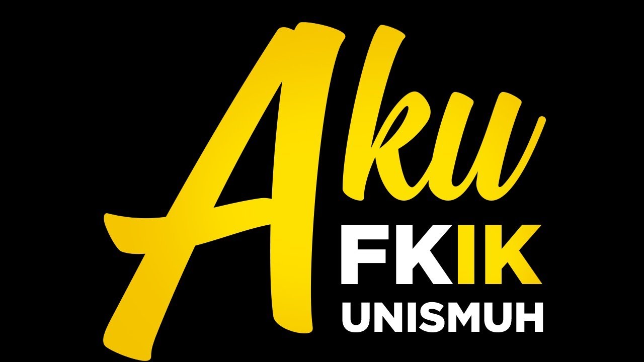 AKU FKIK UNISMUH Official Lyric Video - YouTube