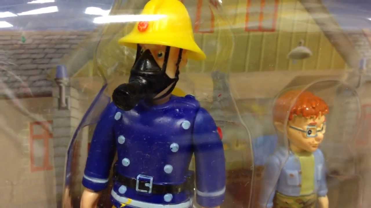 Fireman Sam Deluxe Firestation and Training Tower playset figures - YouTube