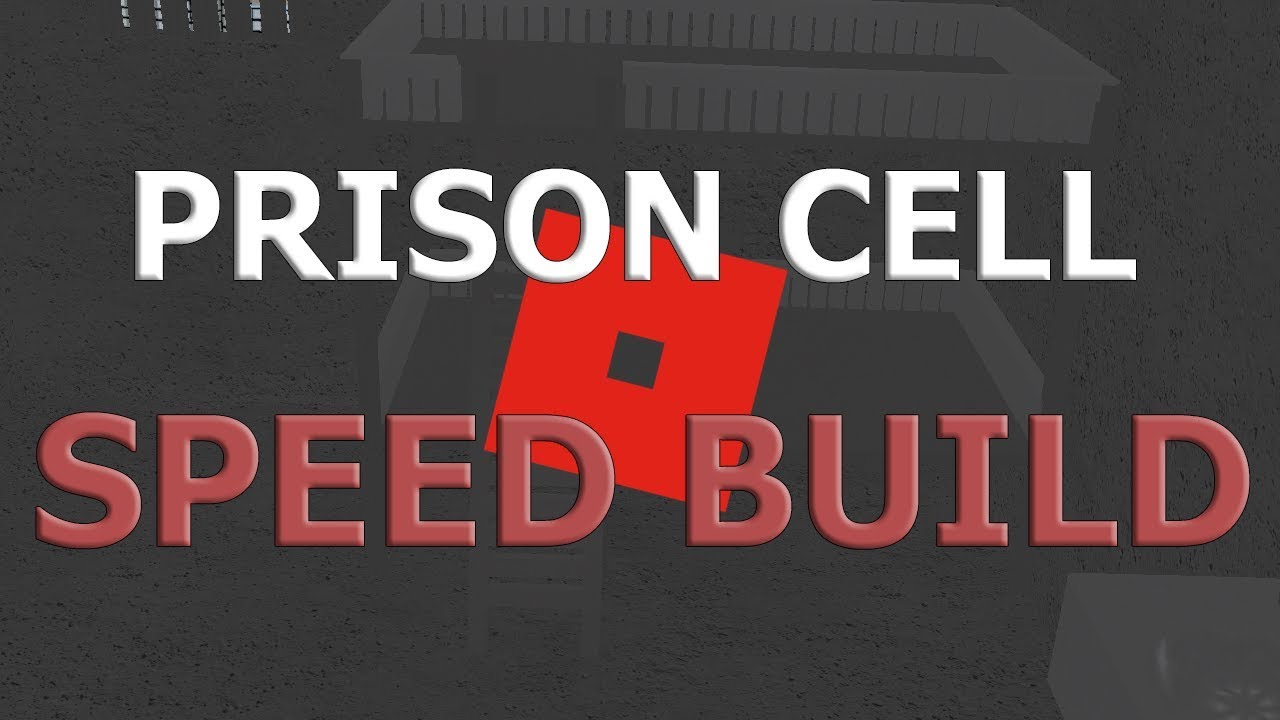 [SPEED BUILD #1] Roblox Prison Cell! - YouTube
