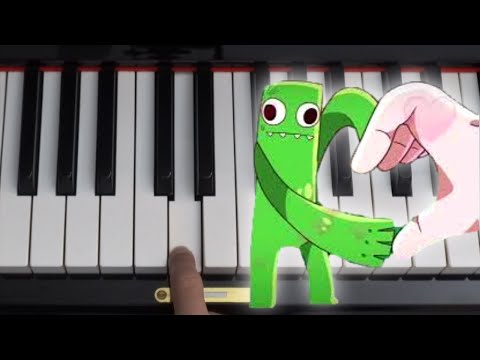Rainbow Friends Finger Heart - Fancy Refill - EASY Piano Tutorial