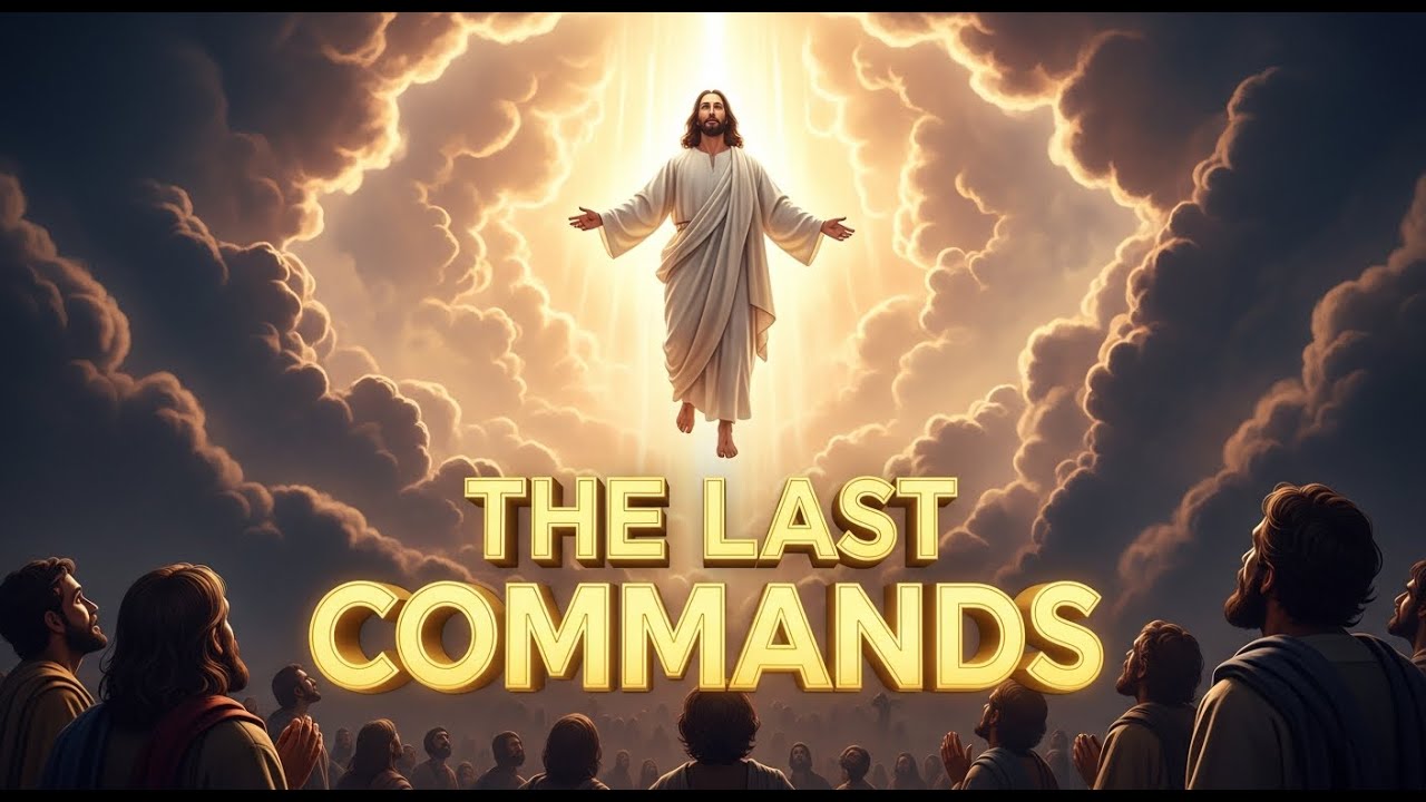 THE FINAL WORDS OF JESUS – HIS LAST COMMANDS BEFORE HE ASCENDED - YouTube