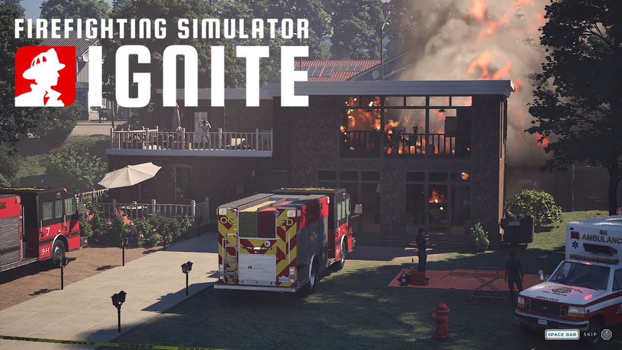 Playing as a NEW Firefighter In a New CITY |Firefighting Simulator ...