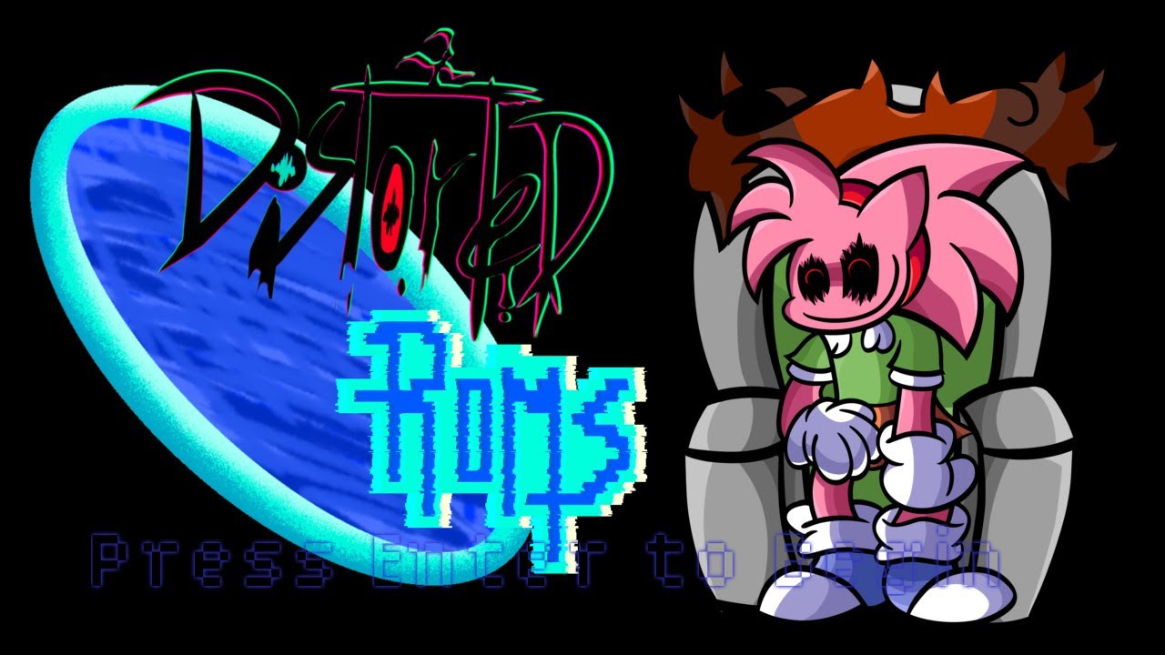 Friday Night Funkin' Distorted Roms - (FNF Mod) - YouTube