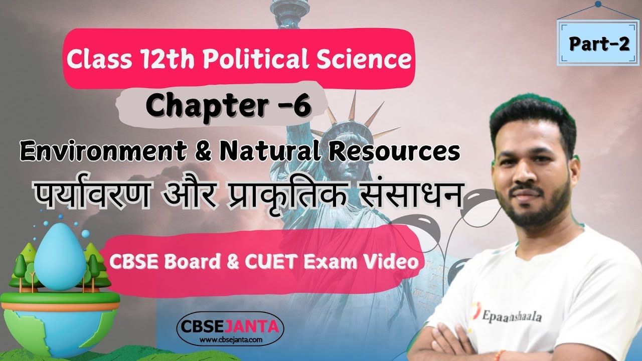 Class 12 Political Science | Chapter - 6 Environment and Natural ...