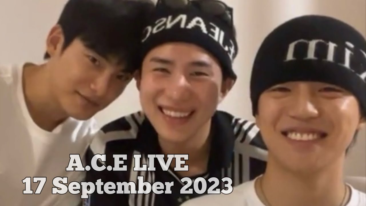 A.C.E IG Live 17 September 2023 - YouTube