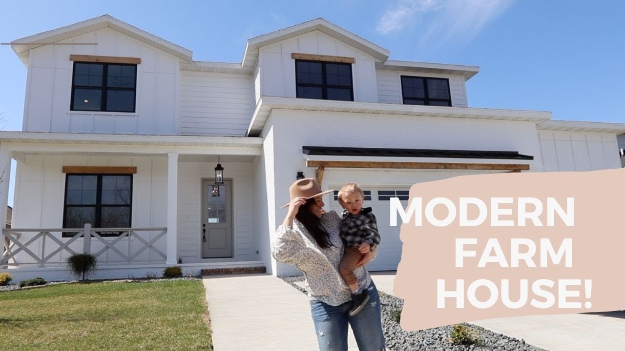 House Hunting! // Modern Farmhouse Tour! - YouTube