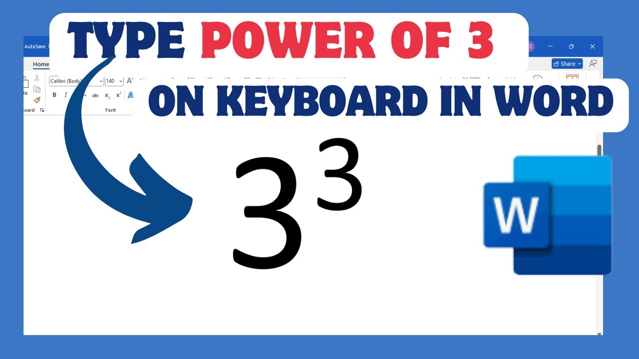 Master Type Superscripts In Minutes Type Power Of 3 On Keyboard Youtube 2893