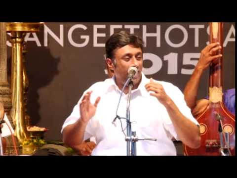 Sanjay Subrahmanyan - Kalyani Pada Varnam - Swathi Sangeethotsavam 2015 ...