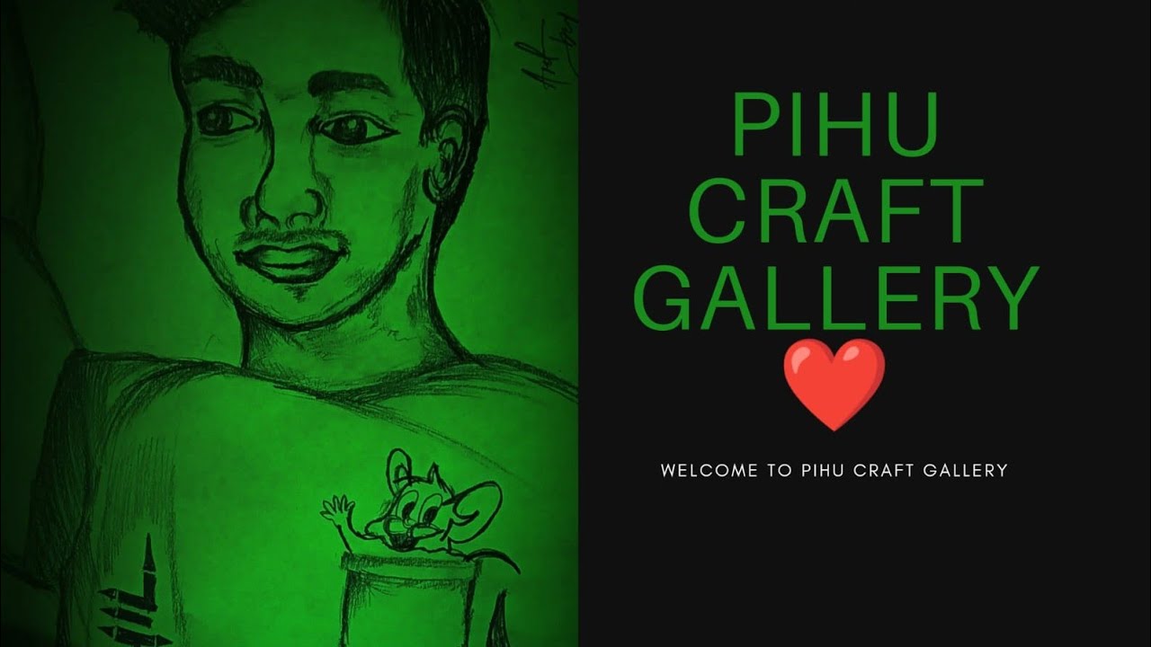 Pencil art || Pihu craft gallery || Art BY Pihu || Crazy art ...