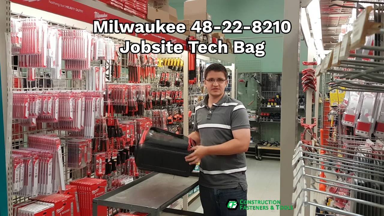 [Unboxing] Milwaukee 48-22-8210, Jobsite Tech Bag - YouTube
