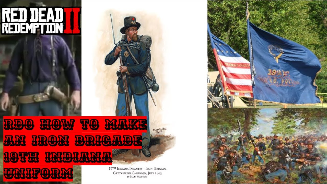 RDO: How to Make an Iron Brigade 19th Indiana Uniform #rdo - YouTube