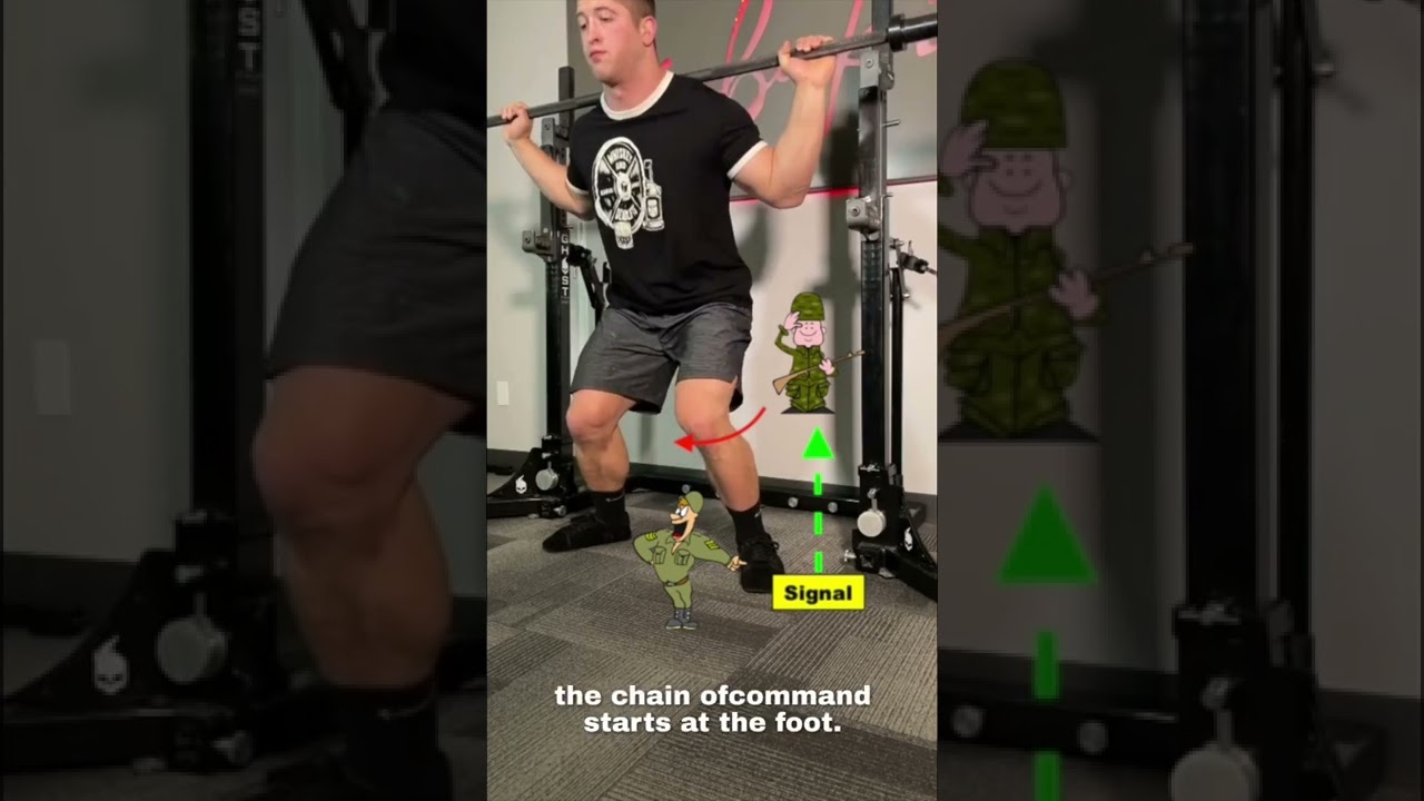 How To Squat: KNEE CAVE FIX - YouTube