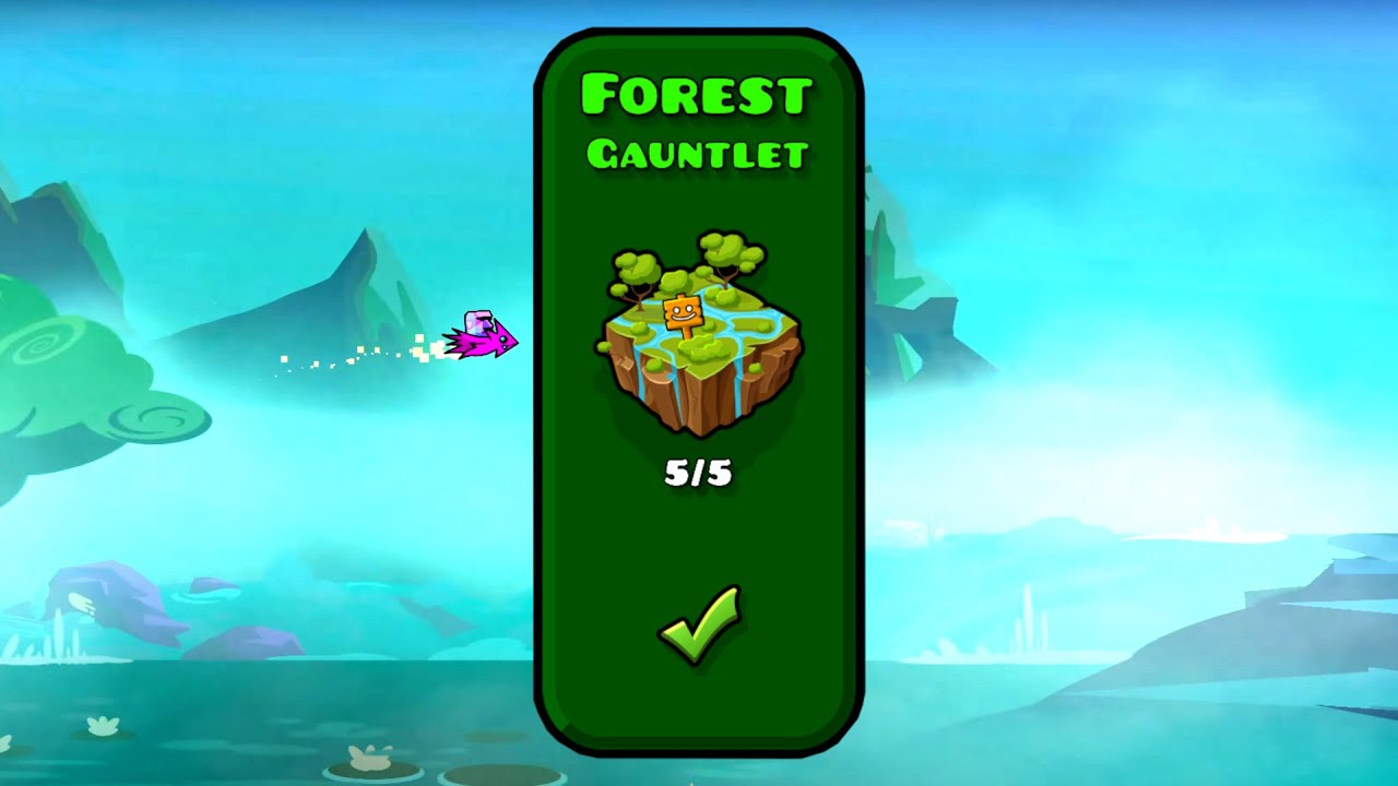 Forest Gauntlet | Geometry Dash 2.2 - YouTube