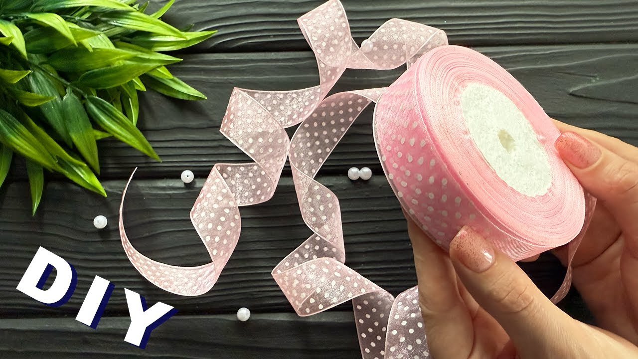 Amazing Idea! Easy Making Ribbon | Ribbon Hair Bow Tutorial - YouTube