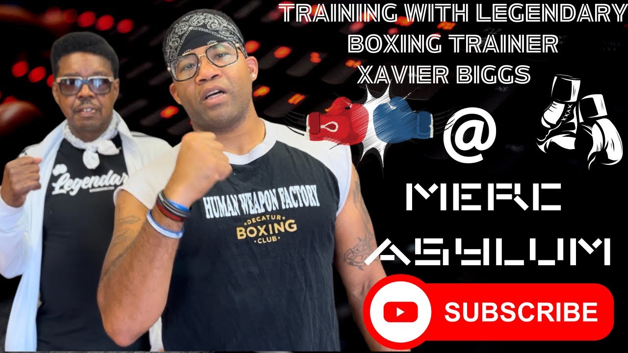 THE BEST BOXING TRAINER IN THE WORLD! Xavier Biggs at MERC ASYLUM. #fyp ...