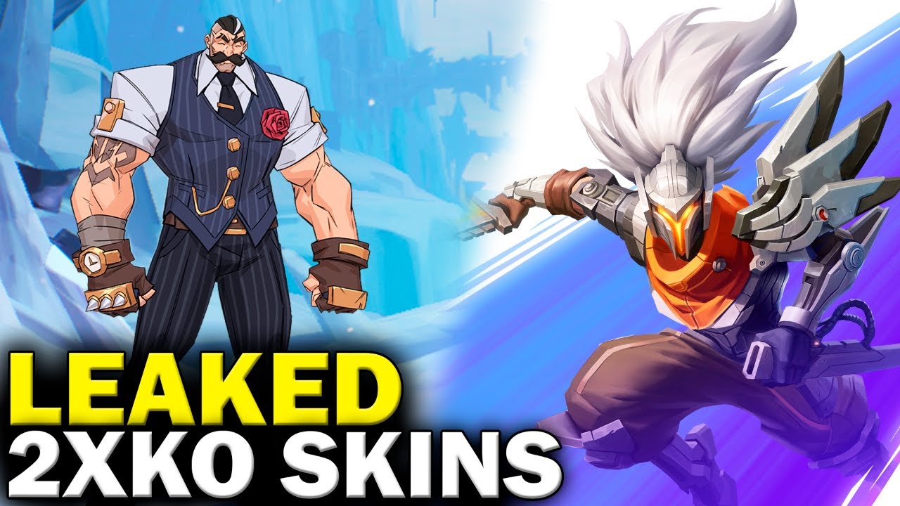 LEAKED Skins, Stage Map & Ranked - 2XKO - YouTube