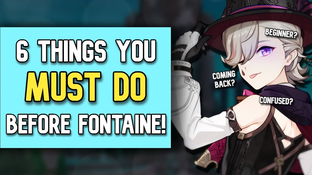 6 MUST DO Things To PREPARE For FONTAINE - For Beginner AND Returning ...