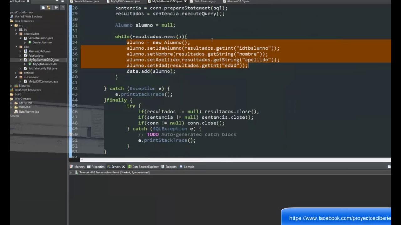 4.- CRUD JAVA - PATRÓN DAO Y FACTORY METHOD - YouTube
