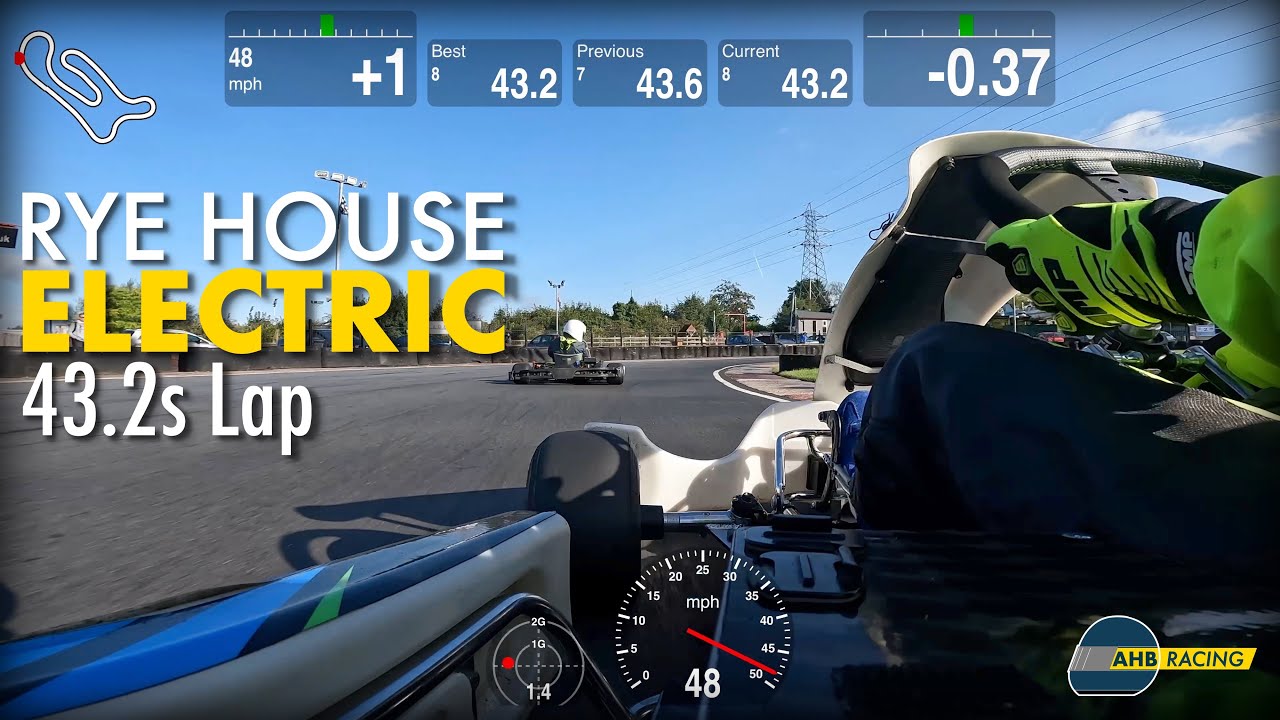 Rye House Long Hairpin Circuit Guide - Electric Kart - 4K Onboard POV ...