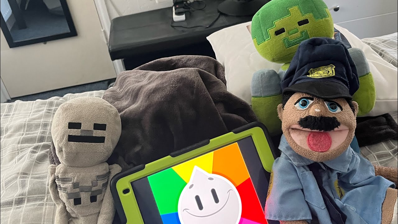 Skeleton Mikey Zog and Simon played trivia crack - YouTube