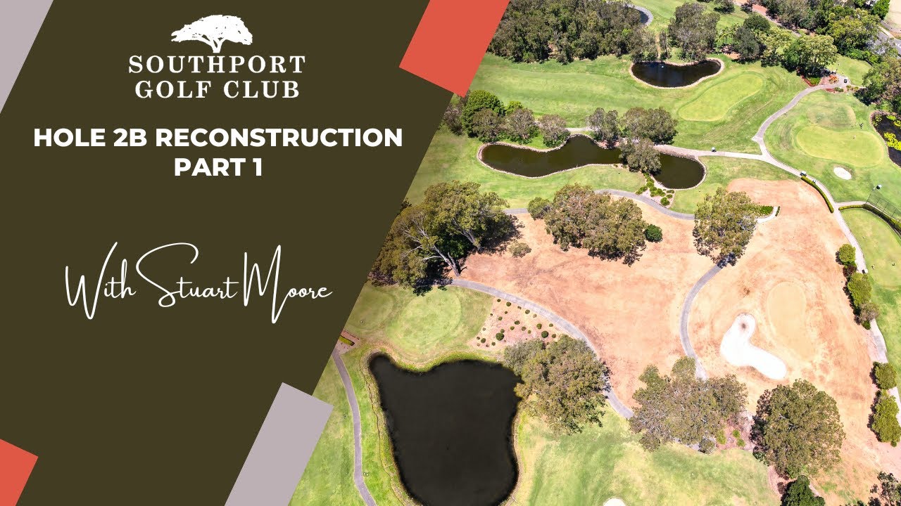Southport Golf Club - Hole 2B Reconstruction - Part 1 - Feb 2023 - YouTube