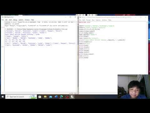BELAJAR MEMBUAT LIST DI PYTHON - YouTube