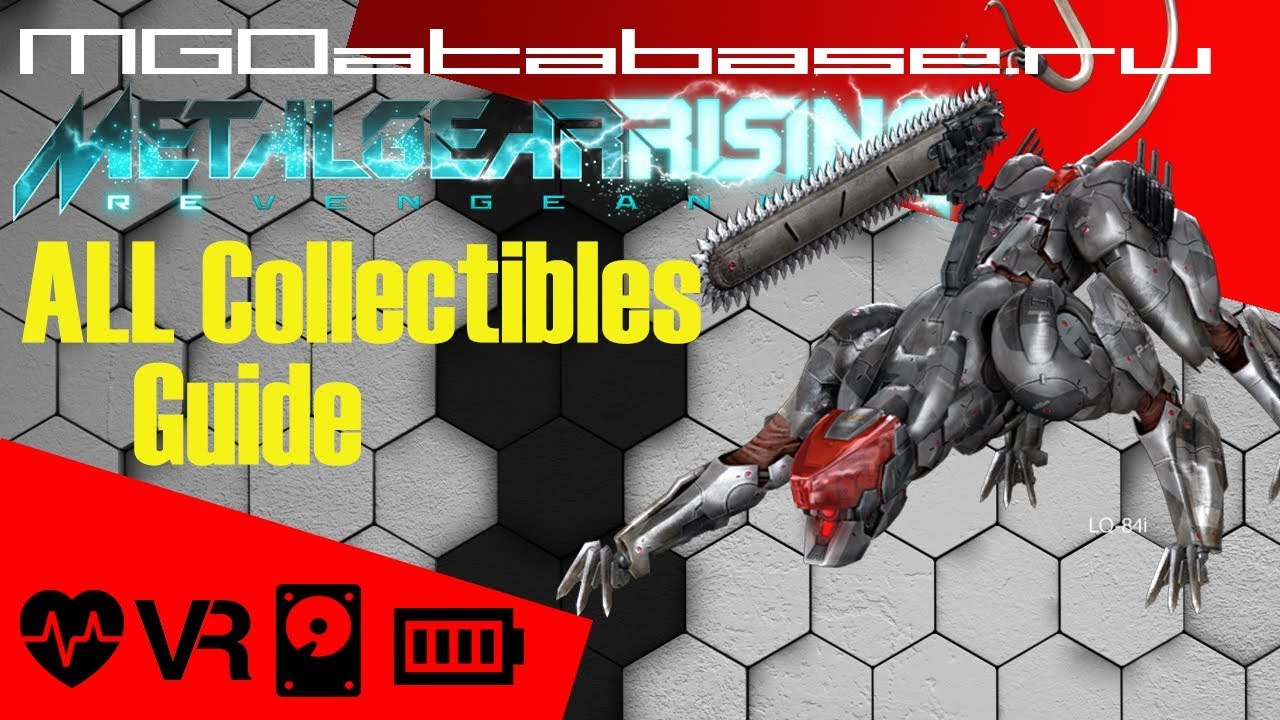 MGR: DLC Blade Wolf - ALL Collectibles Guide - YouTube
