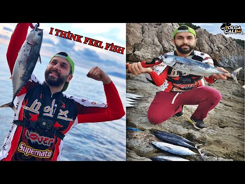 FETHİYE'de SHOREJİG ile RÜYA gibi YAZILI ORKİNOS AVIMIZ ! #Shorejigging